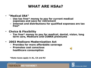 Introduction to Health Savings Accounts (HSA) | PPT