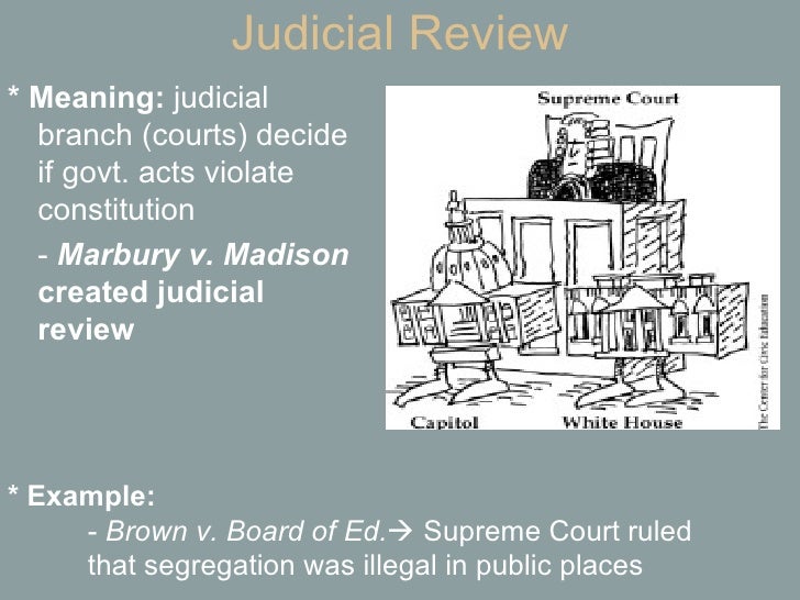 Legislative Branch Examples