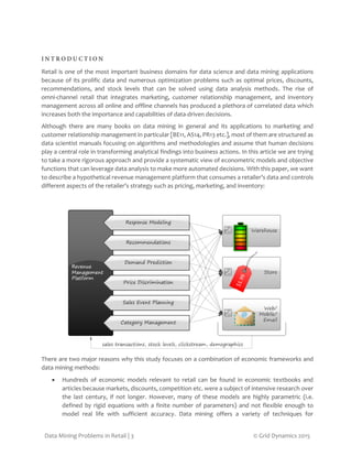 Data Mining Problems in Retail | PDF