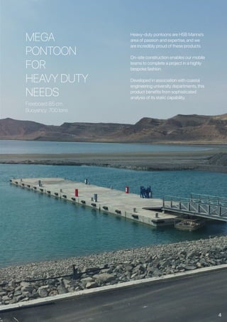 HSB Marine | Floating Solutions and Building On Water | PDF