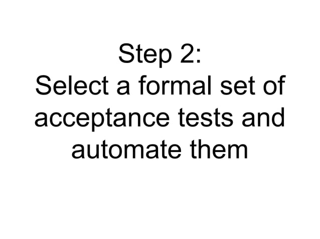 Specification by example and agile acceptance testing | PPT | Web ...