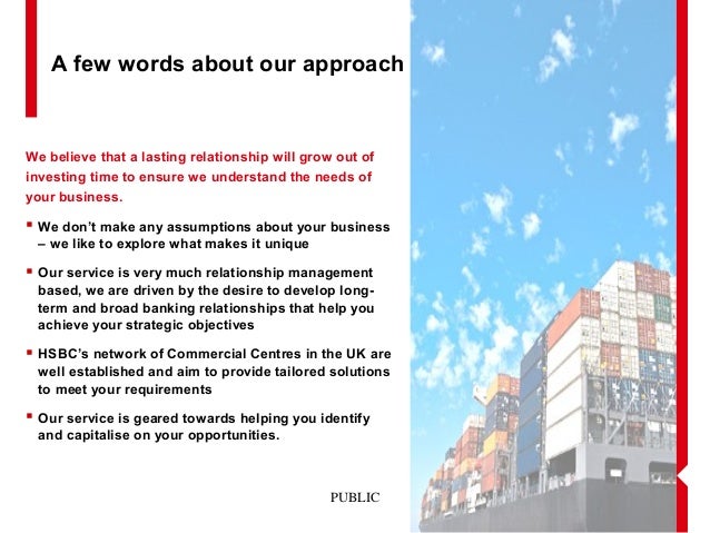 Richard Haslam - HSBC - September 26th