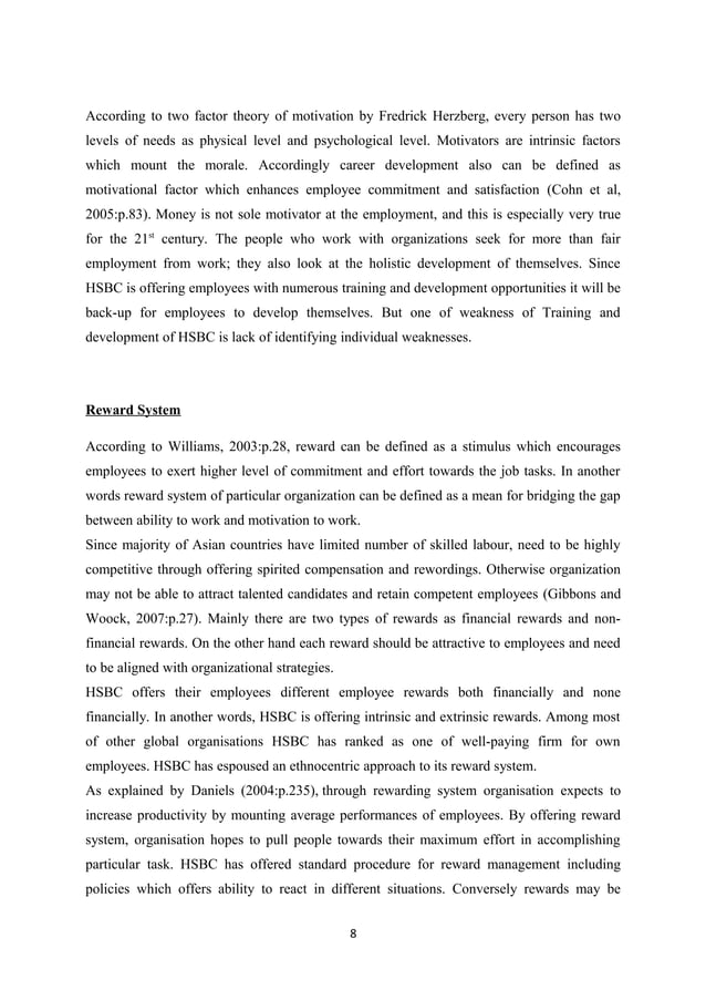 Hsbc case study | DOC