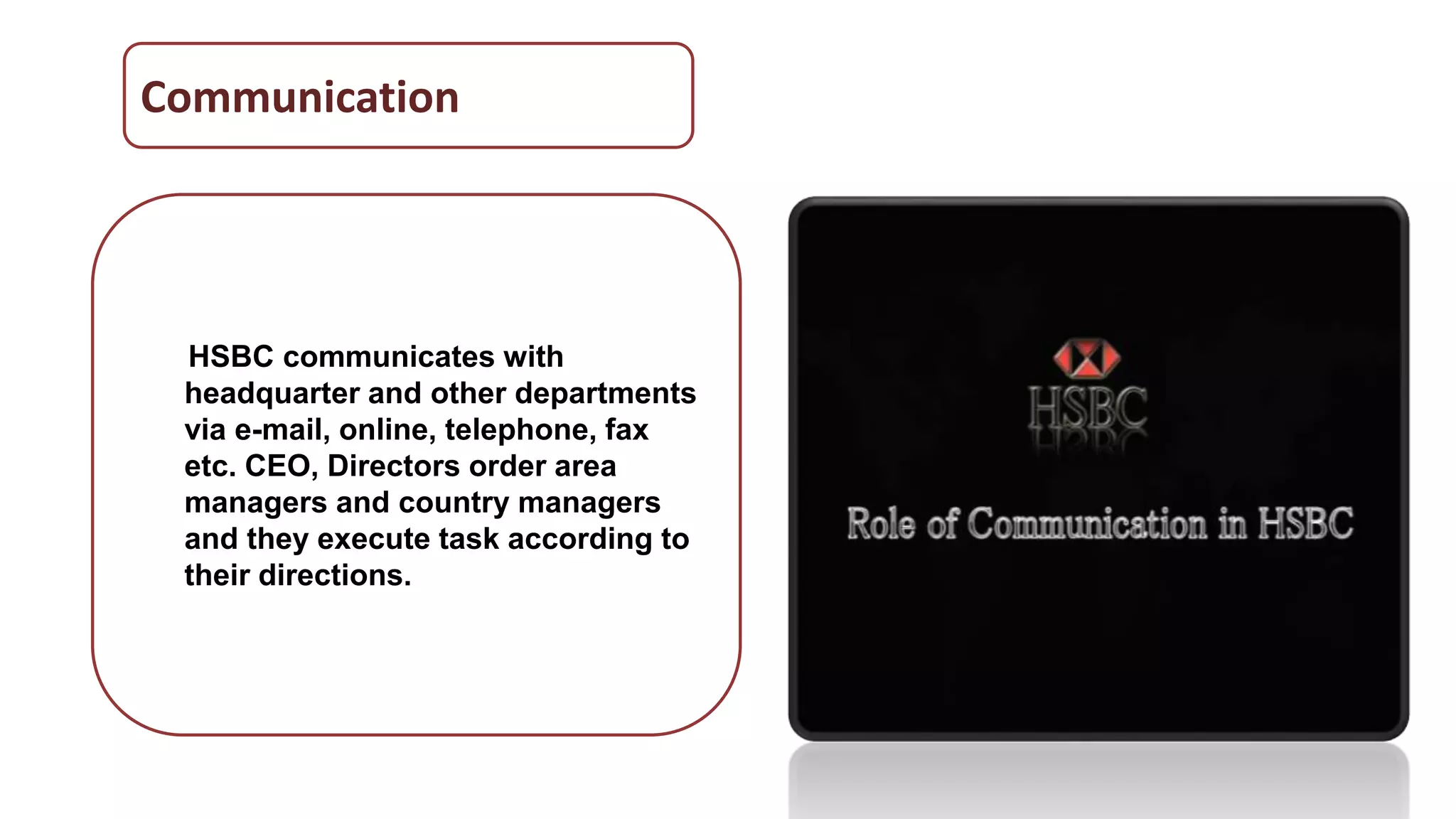 MIS & computer related activities of HSBC | PPT