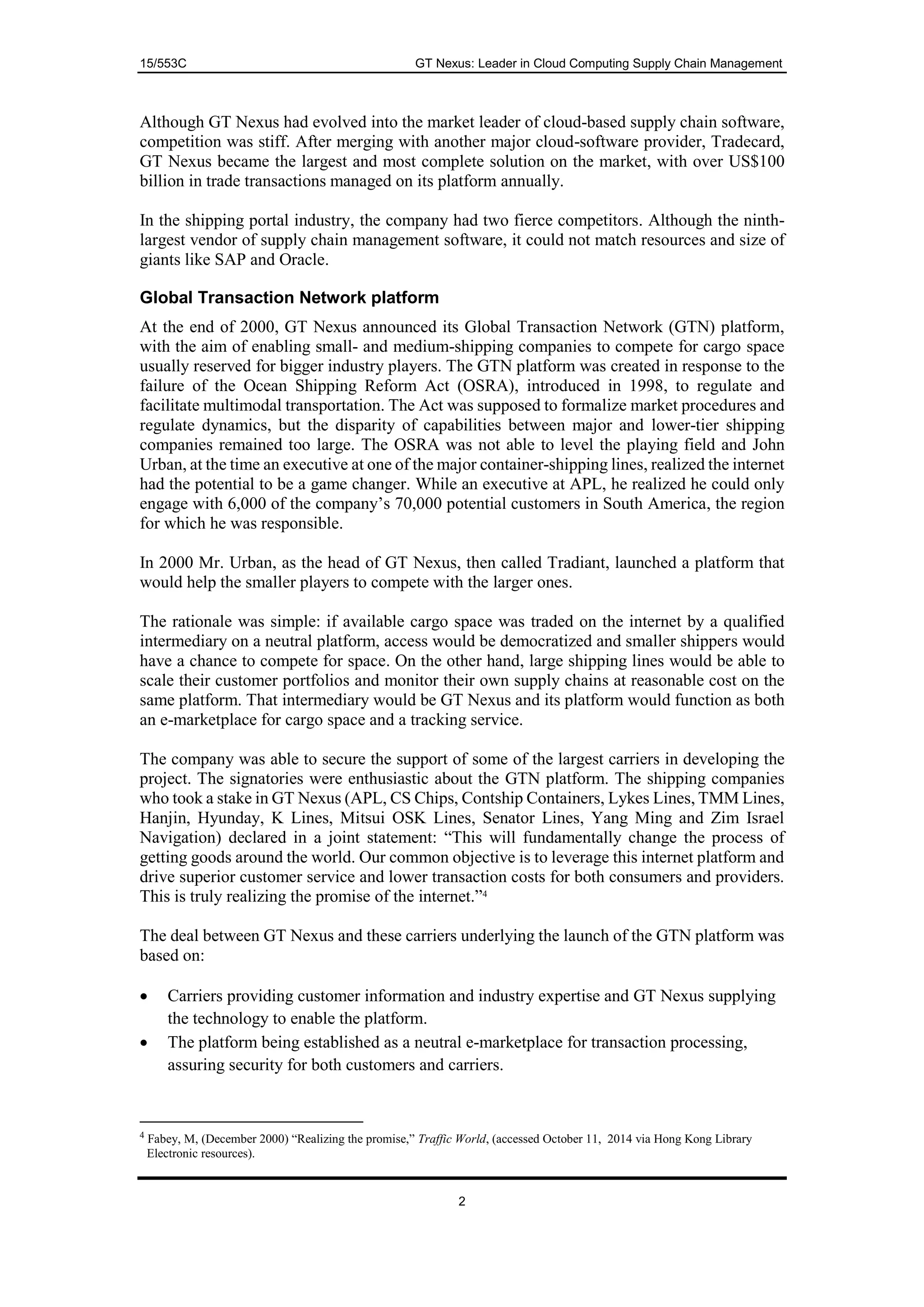 HSBC'20 Case, Intra Round (IBA) | PDF