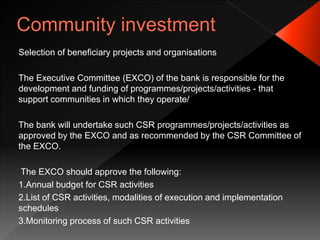 Hsbc bank CSR | PPTX