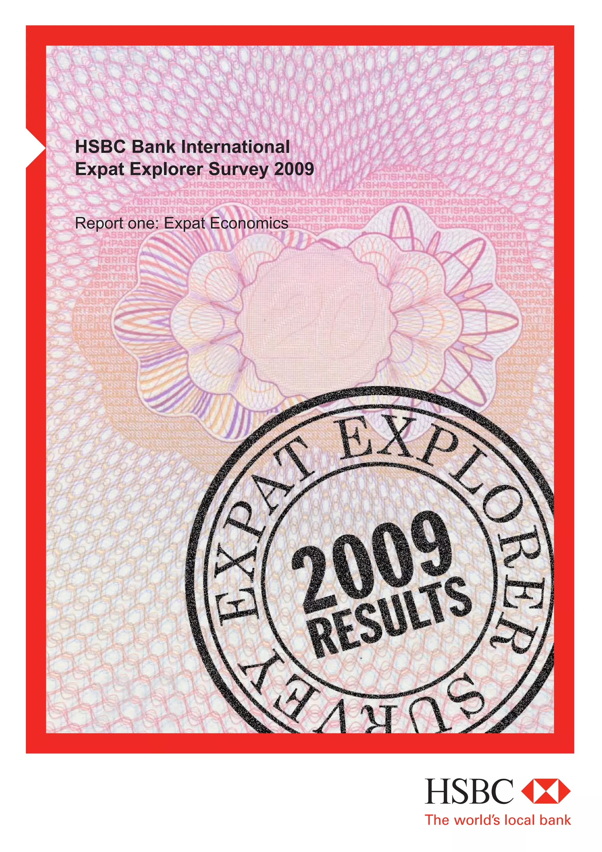 Hsbc Bank International Expat Survey09 | PDF