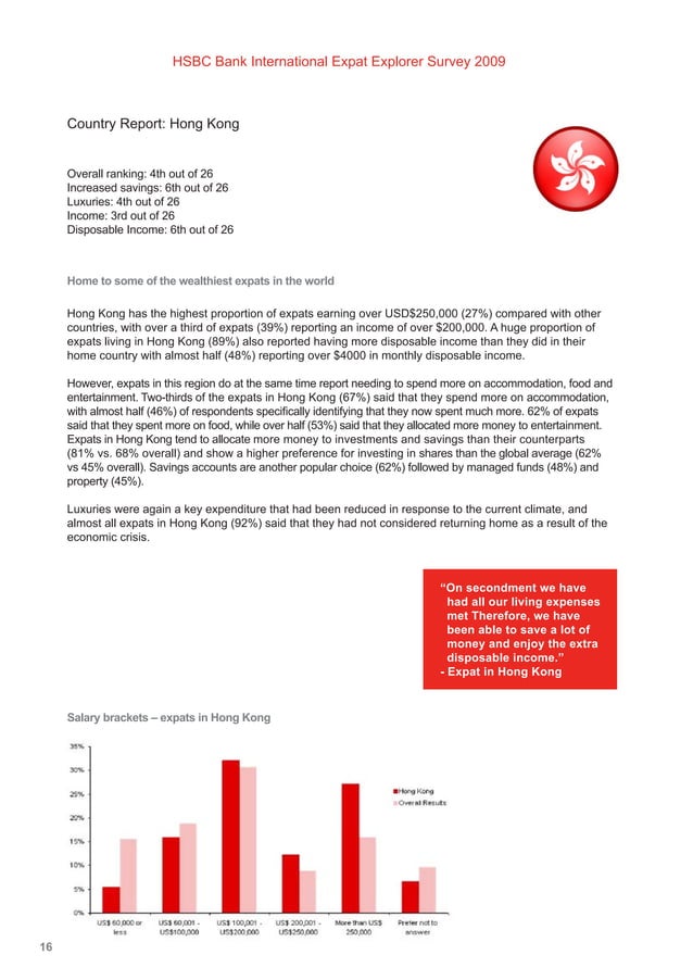 Hsbc Bank International Expat Survey09 | PDF