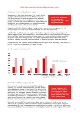 Hsbc Bank International Expat Survey09 | PDF