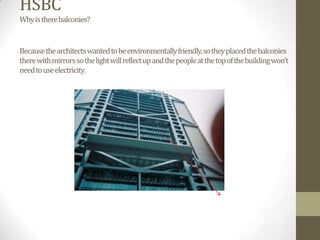 Hsbc building by raf | PPTX
