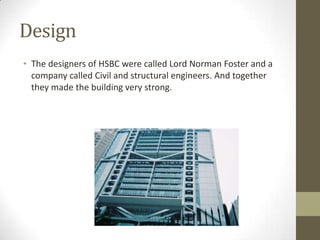 Hsbc building by raf | PPTX