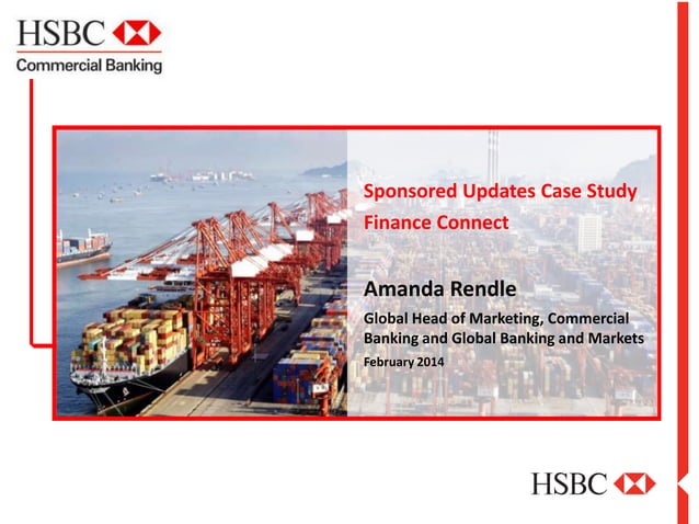 HSBC Case Study | PPTX | Business Banking & Finance | Business