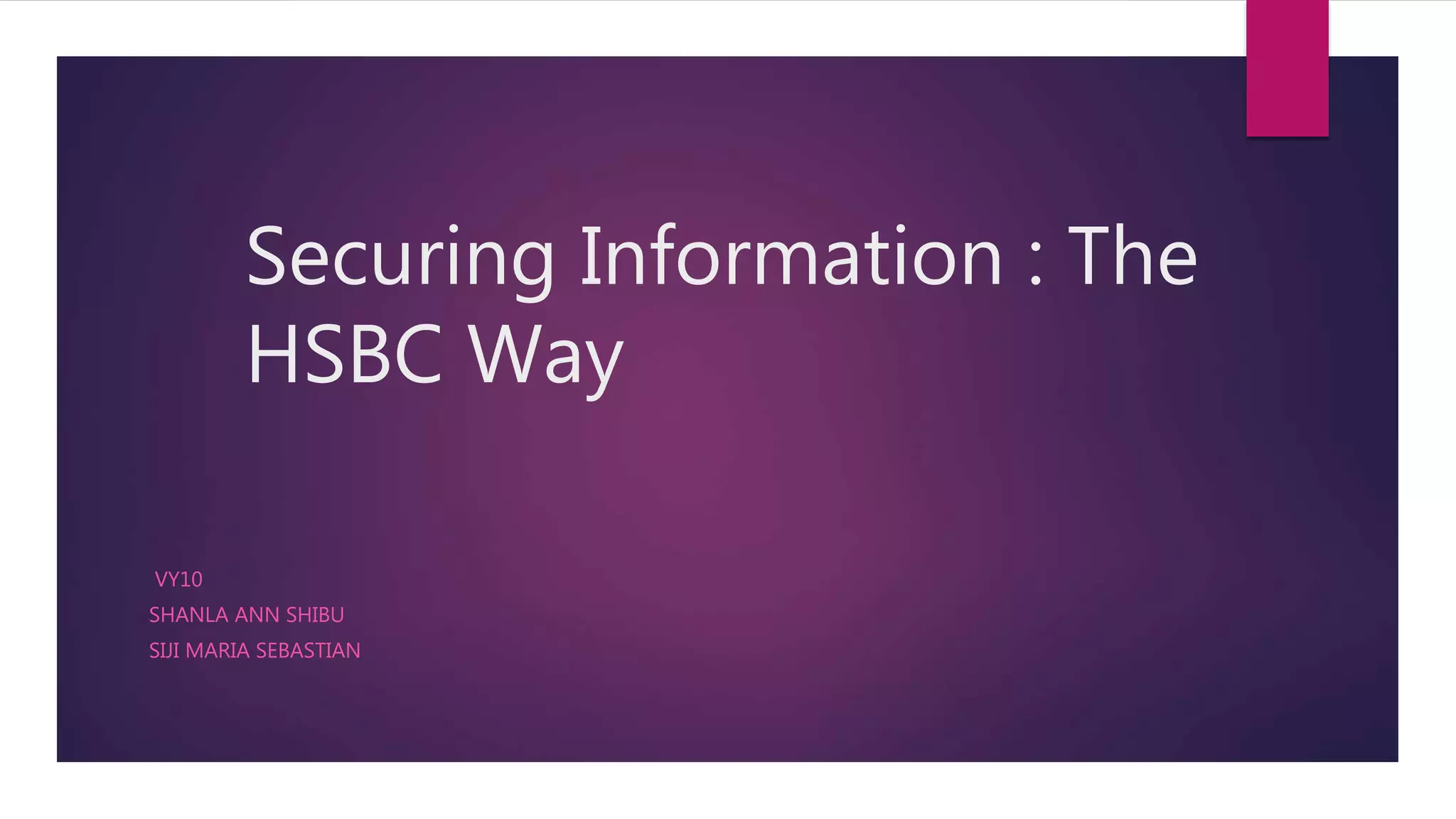 Hsbc casestudy -_copy[1] | PPTX