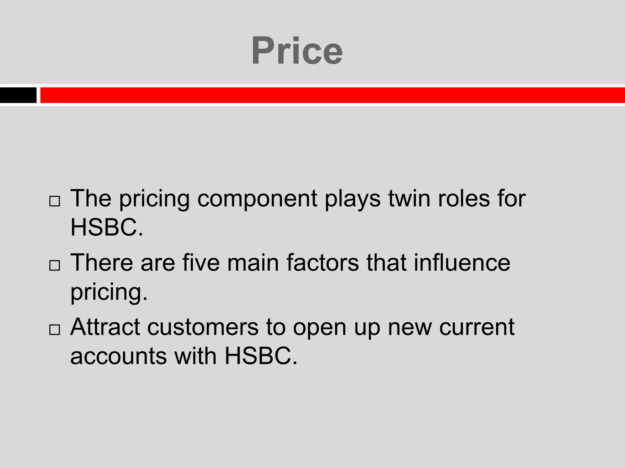 HSBC Project or Presentation | PPTX