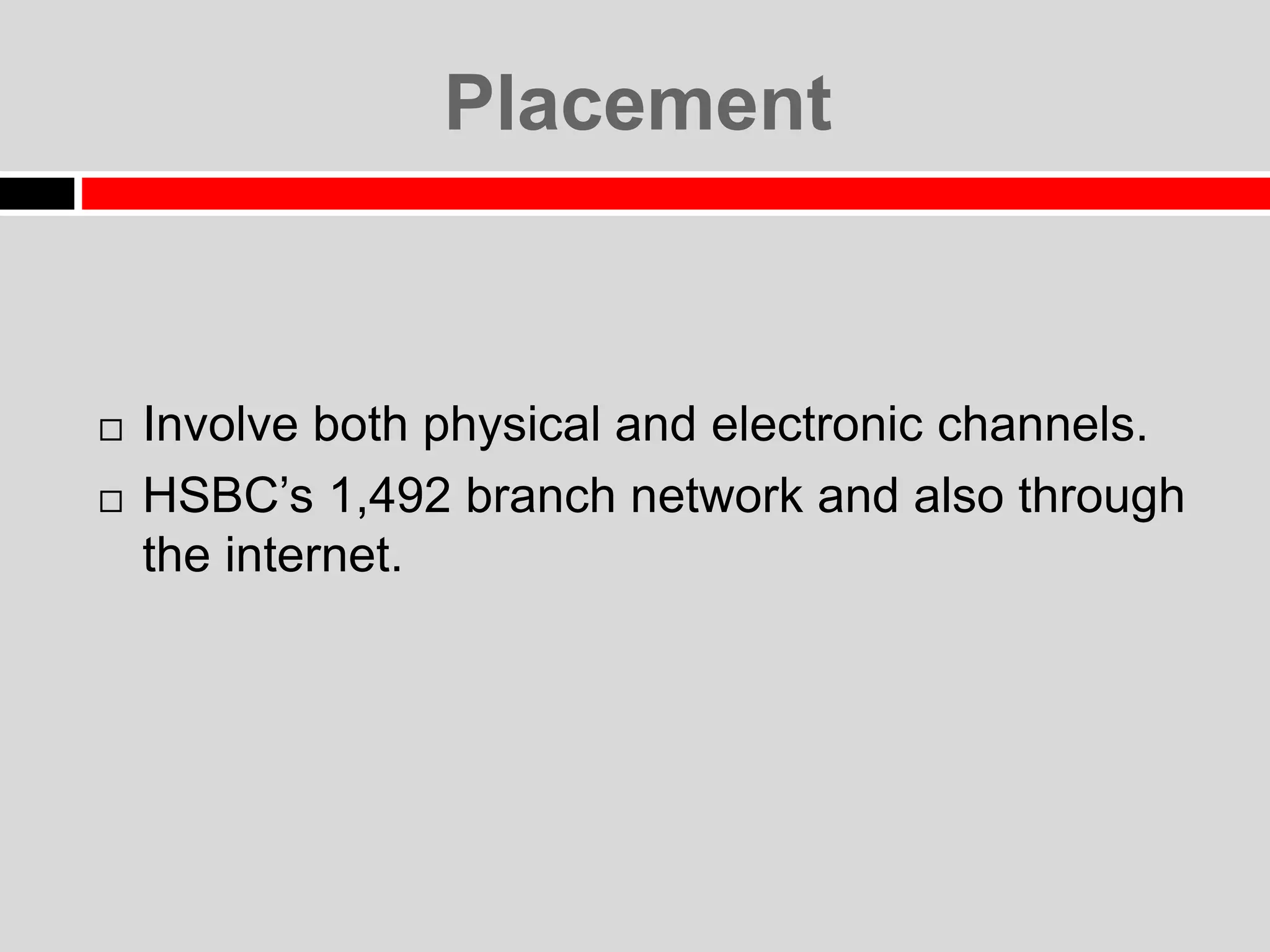 HSBC Project or Presentation | PPTX