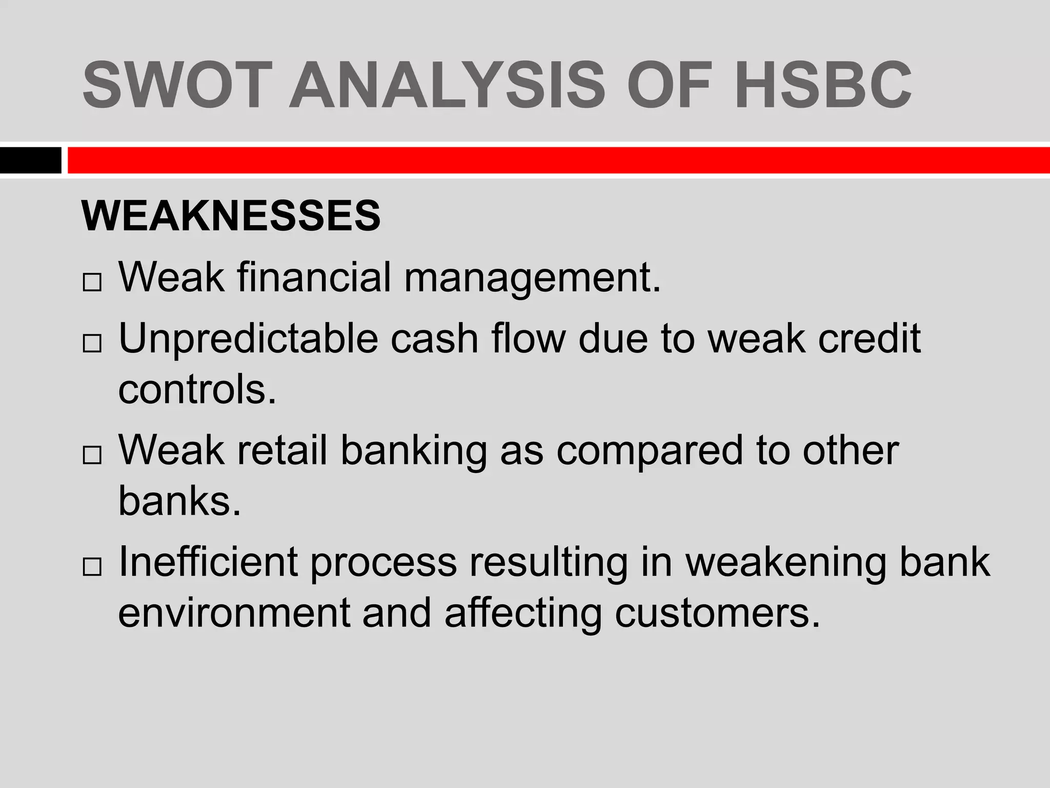HSBC Project or Presentation | PPTX