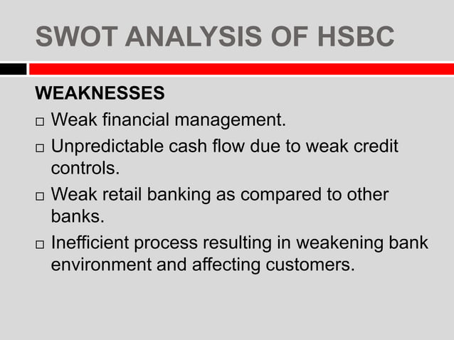 HSBC Project or Presentation | PPTX