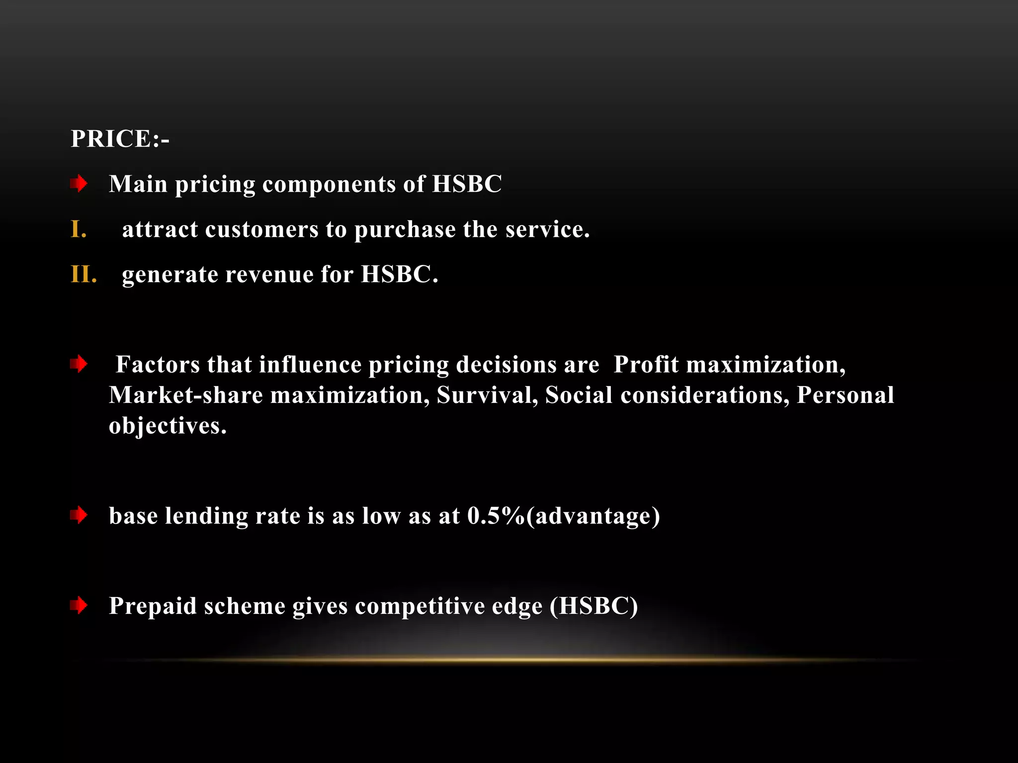 Hsbc marketing case study | PPTX