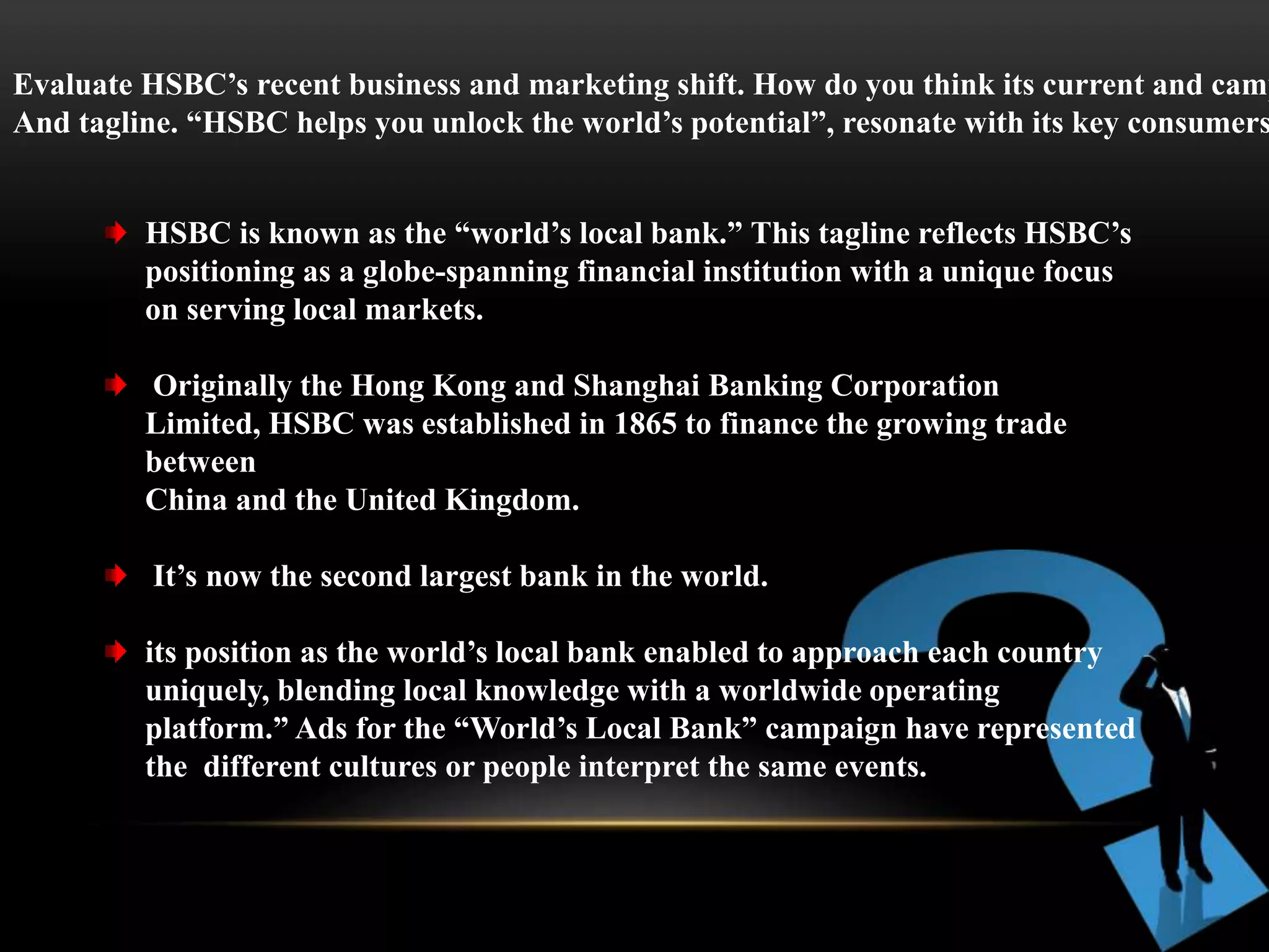 Hsbc marketing case study | PPTX