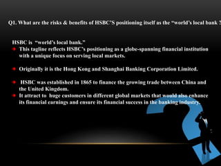 Hsbc marketing case study | PPTX