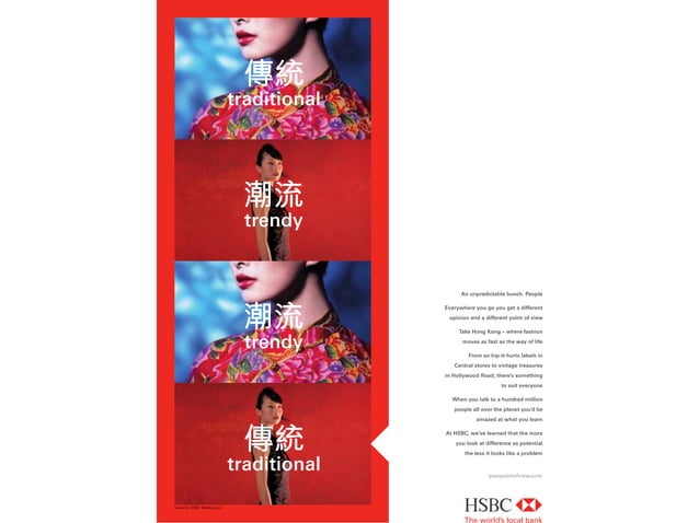 HSBC perspectives adverts | PPT