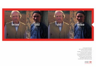 HSBC perspectives adverts | PPTX