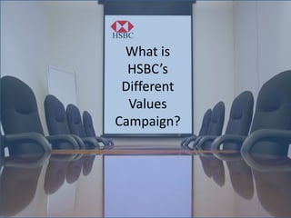 HSBC Marketing | PPTX