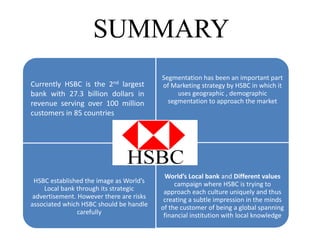 HSBC Marketing | PPTX