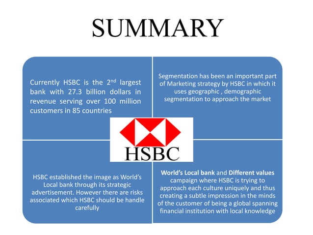 HSBC Marketing | PPTX