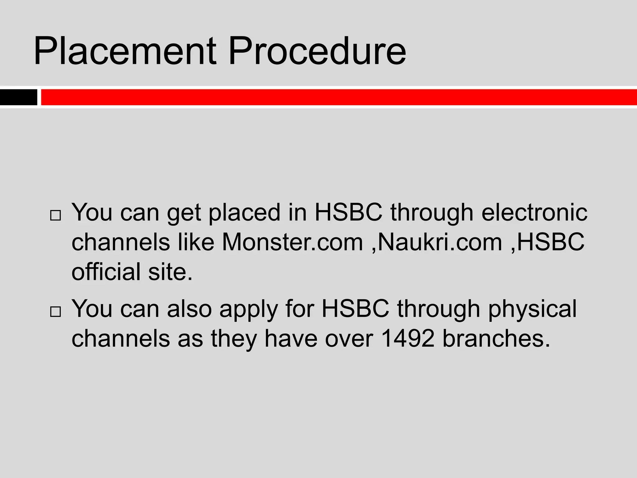 Introduction To HSBC | PPTX