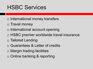 Introduction To HSBC | PPTX
