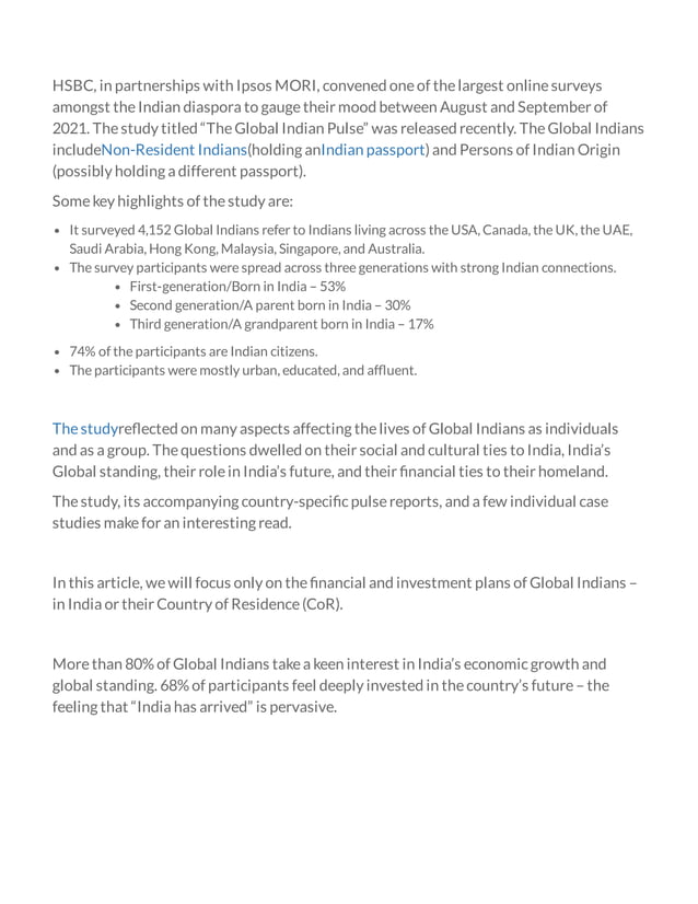 HSBC Report Review | PDF