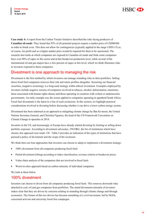 HSBC Report: Stranded assets - what's next? | PDF