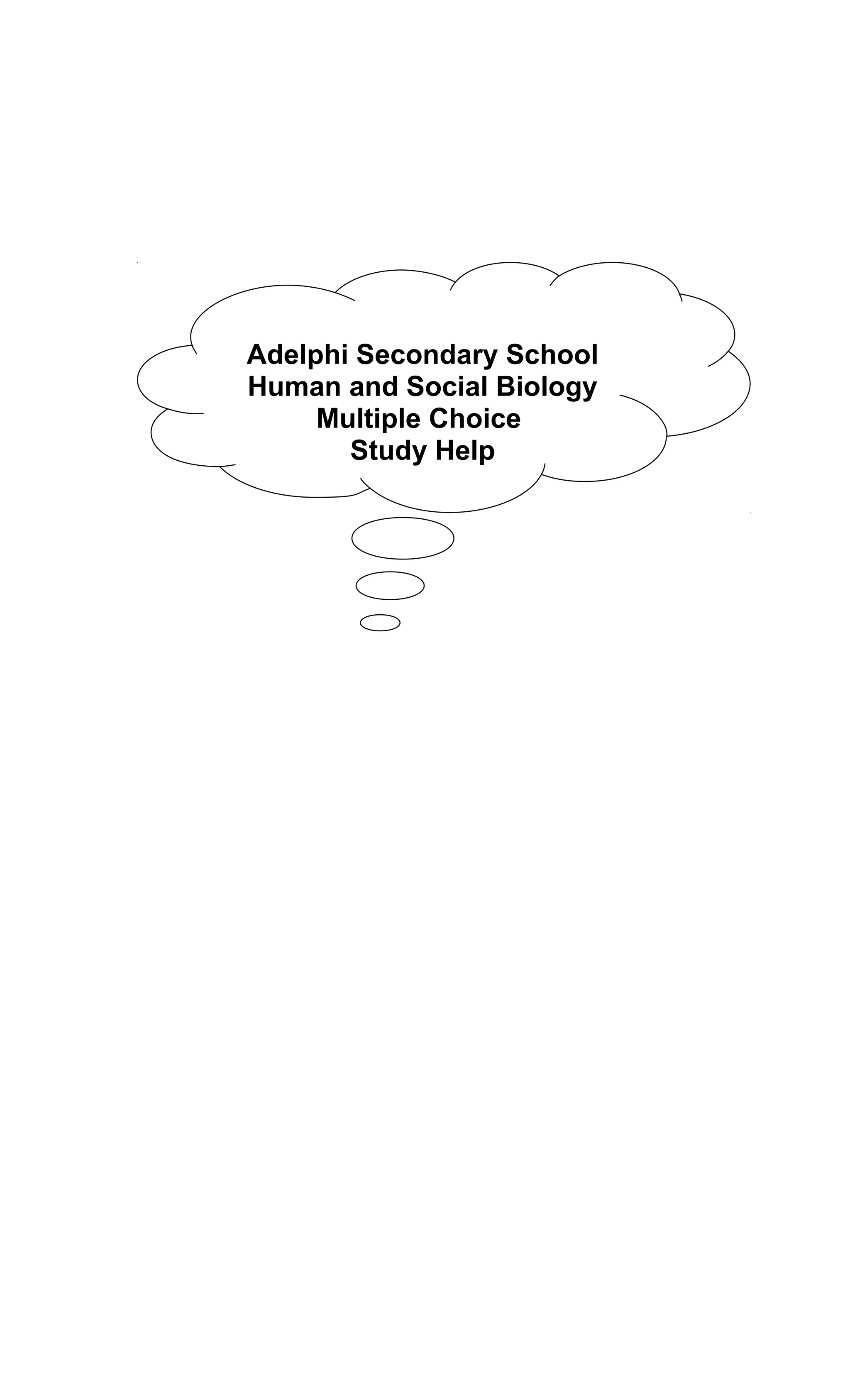 HSB Multiplechoice Questions (CSEC 2016) | DOC