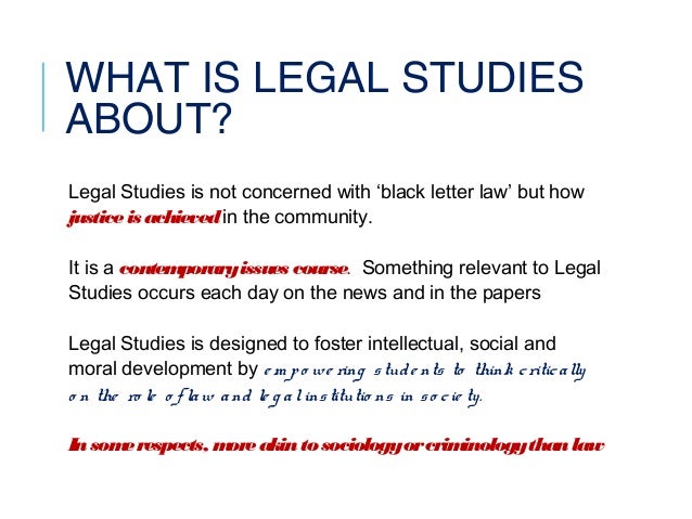Hsc2017 legal studies
