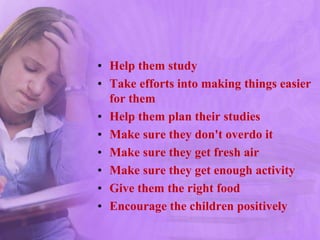 Examination fear | PPTX | Mental Health | Diseases and Conditions