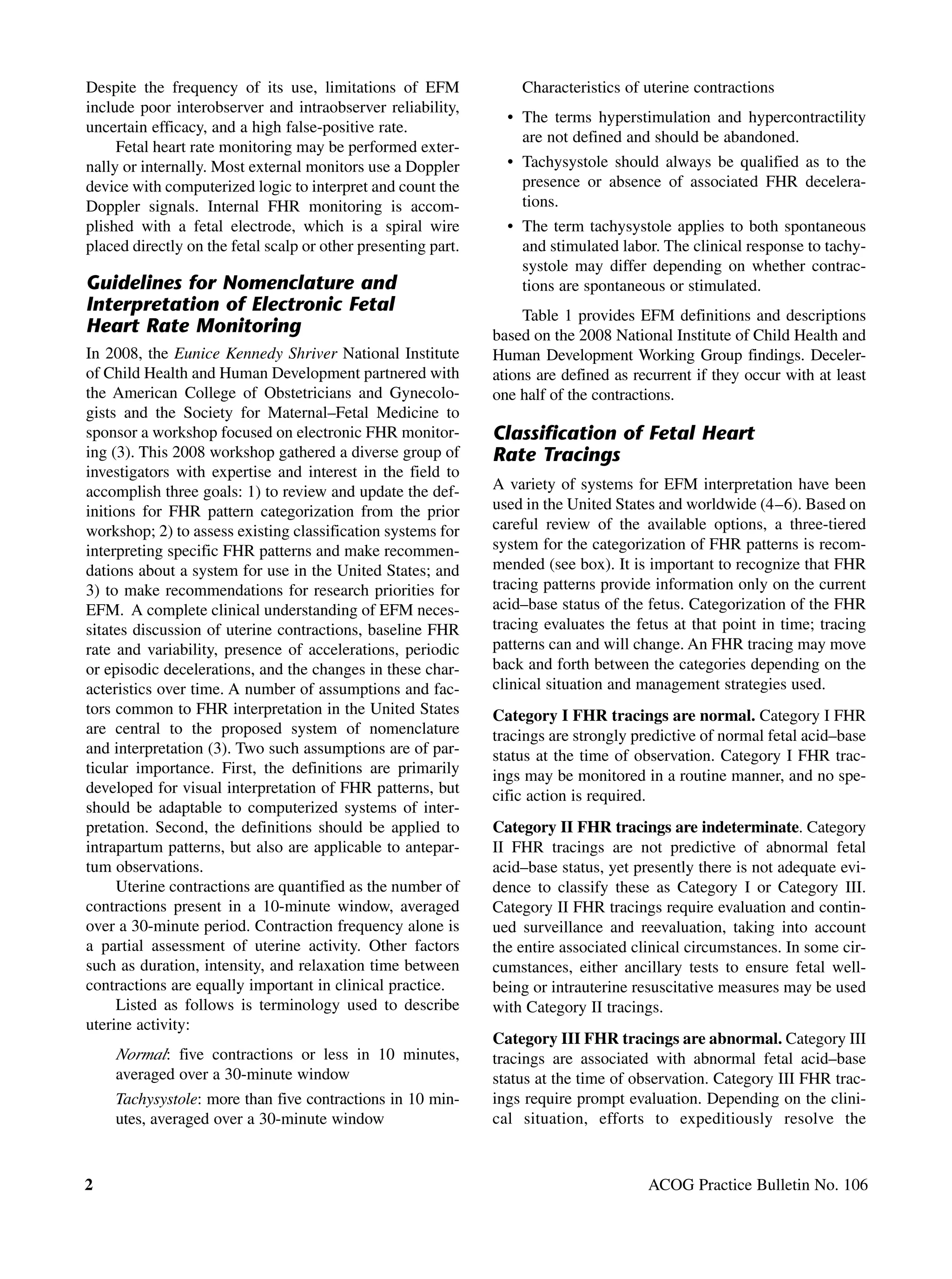 CTG CĂN BẢN TRONG THỰC HÀNH SẢN KHOA ACOG 2009 | PDF