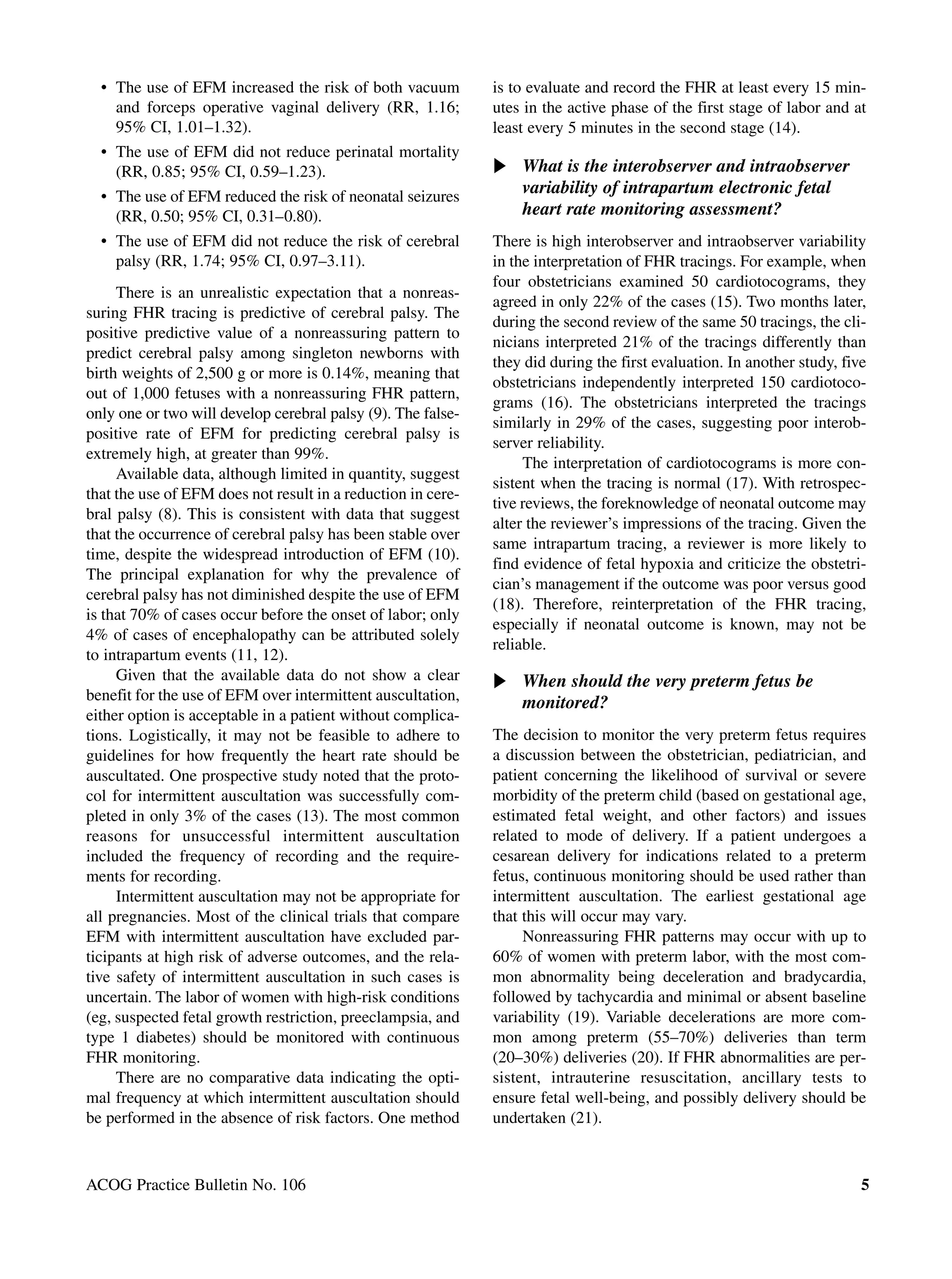CTG CĂN BẢN TRONG THỰC HÀNH SẢN KHOA ACOG 2009 | PDF