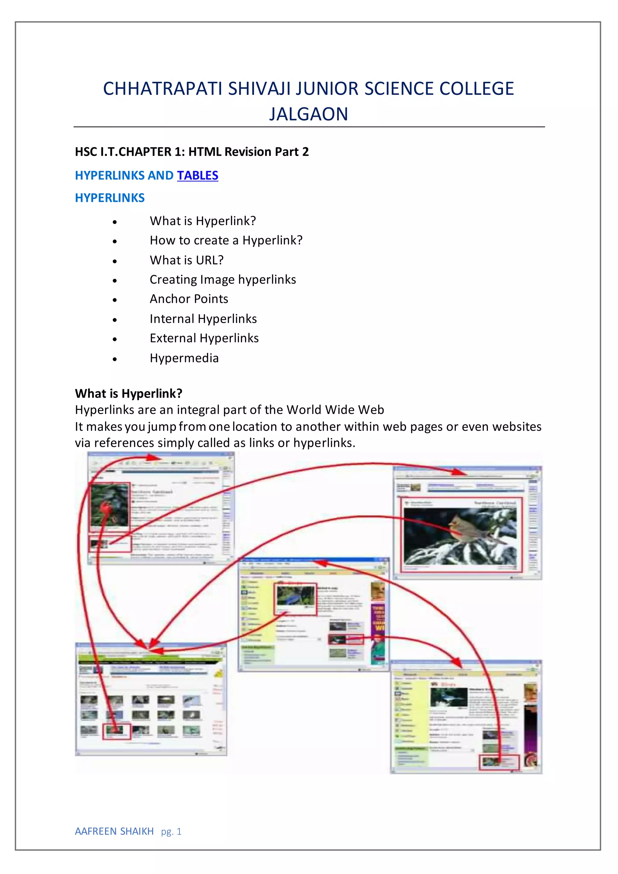 HSC INFORMATION TECHNOLOGY CHAPTER 1 ADVANCED WEB DESIGNING PART II.pdf