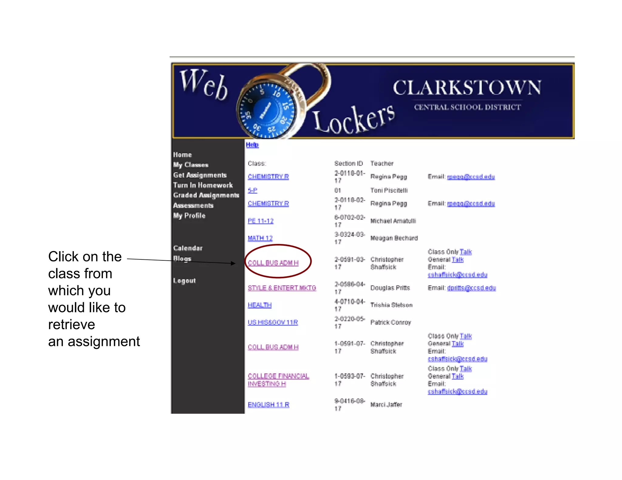 School Web Locker Basics for Students | PDF