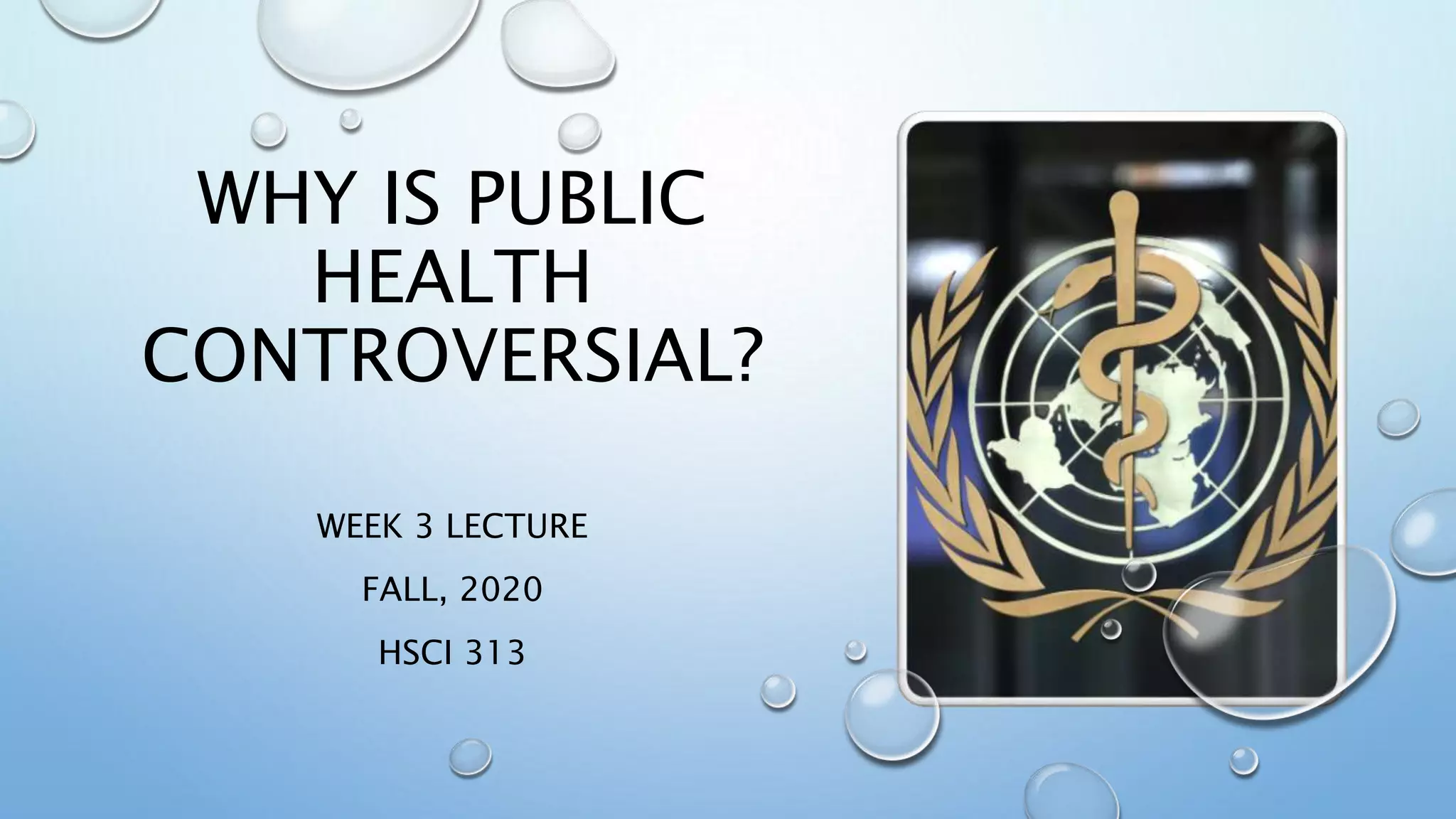 Why is Public Health Controversial? | PPTX