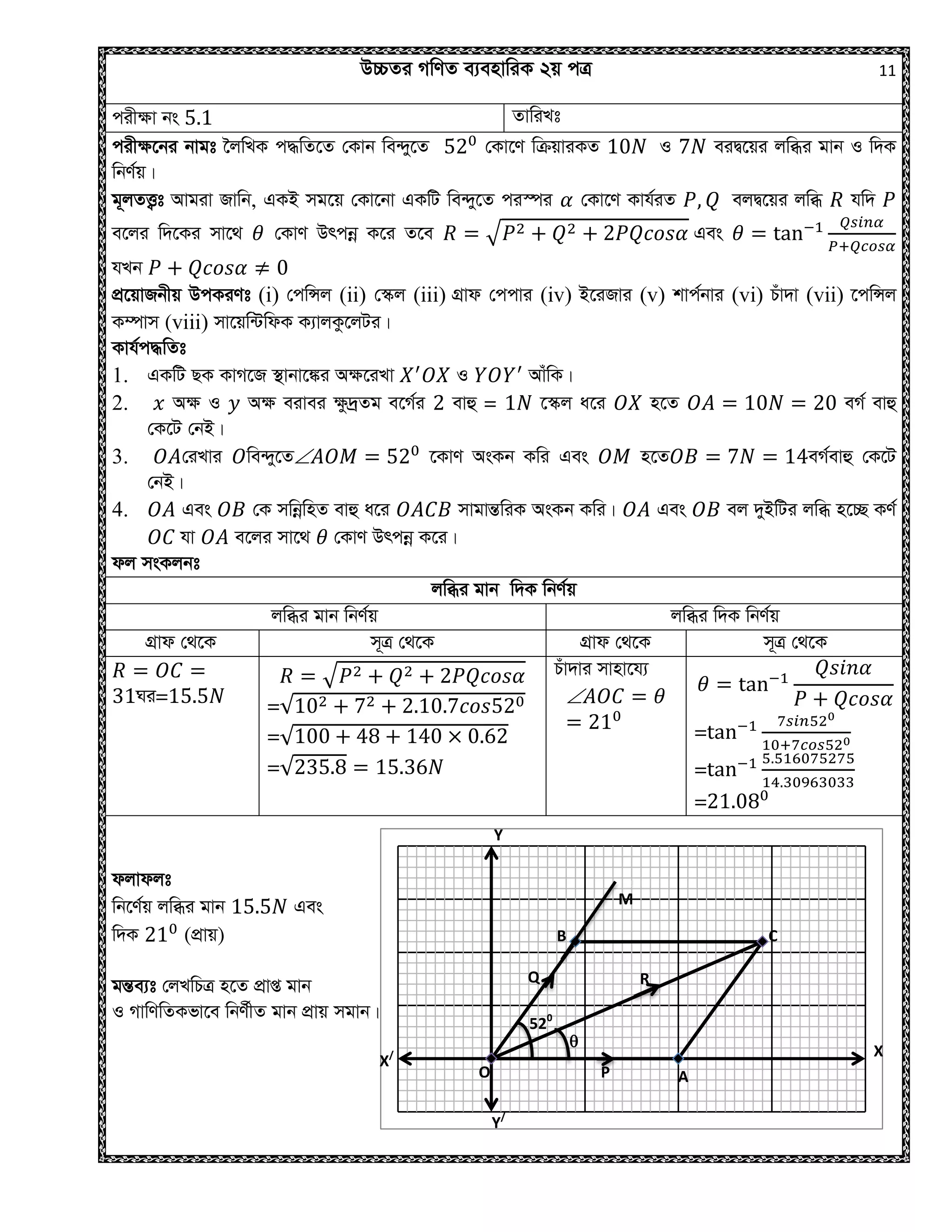 Hsc math practical 2nd paper2015 wg0 | PDF