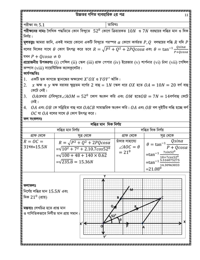 Hsc math practical 2nd paper2015 wg0 | PDF