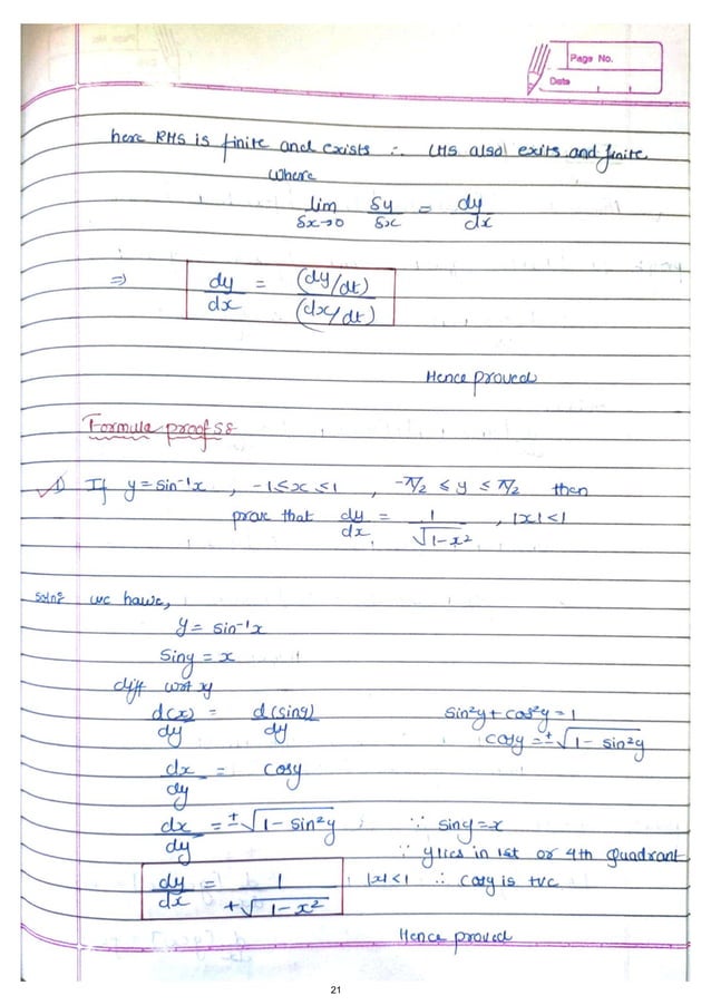 HSC Maths Important Theorems .pdf HSC Maths Important Theorems | PDF