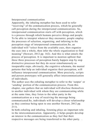 HSCO 508Interpersonal Communication Project InstructionsThe pu.docx