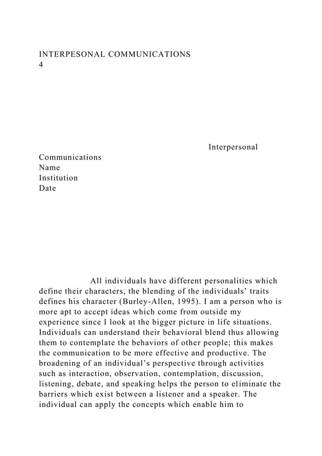 HSCO 508Interpersonal Communication Project InstructionsThe pu.docx