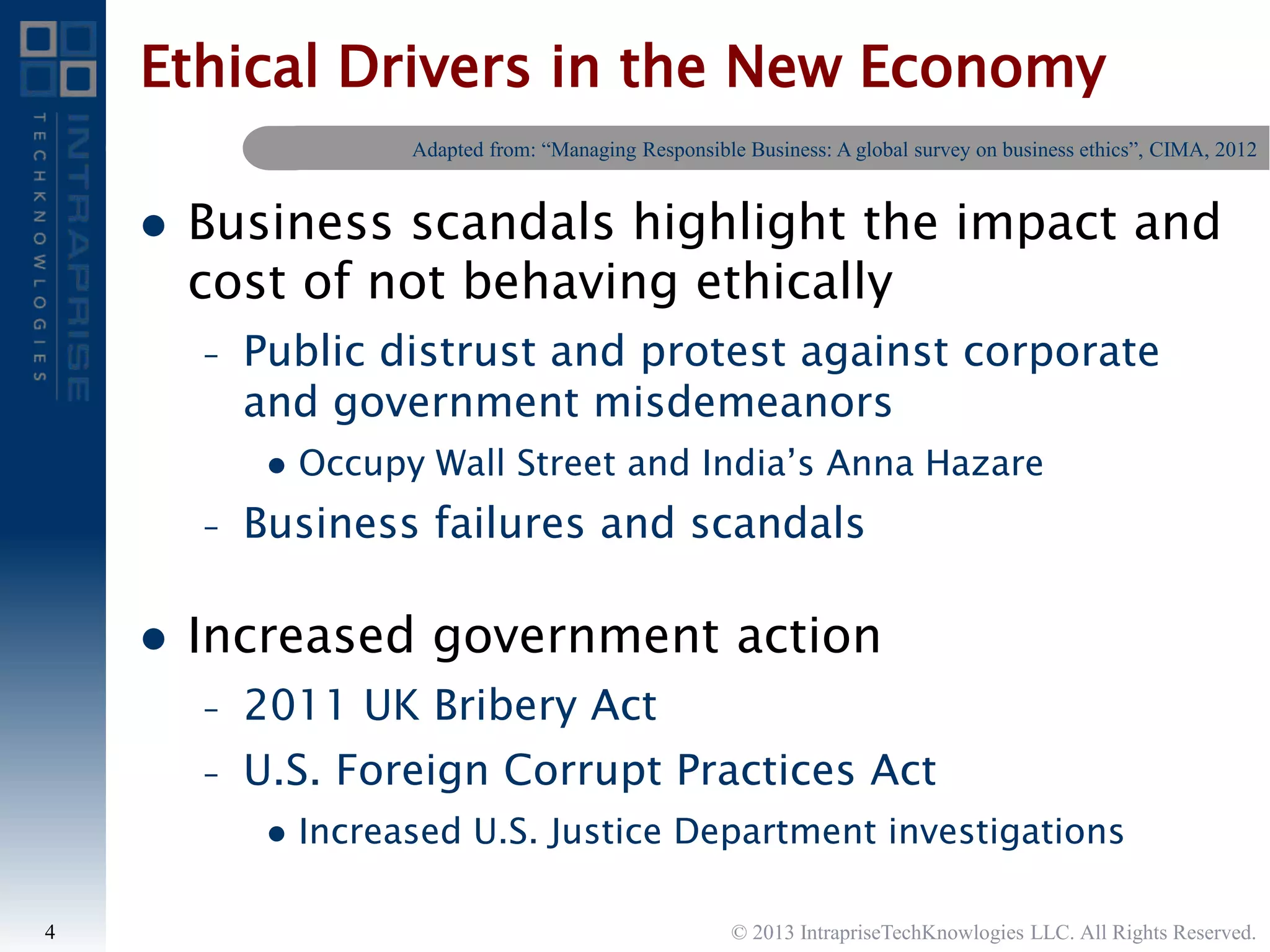 Business Ethics and the Accounting Department v1.1 | PDF