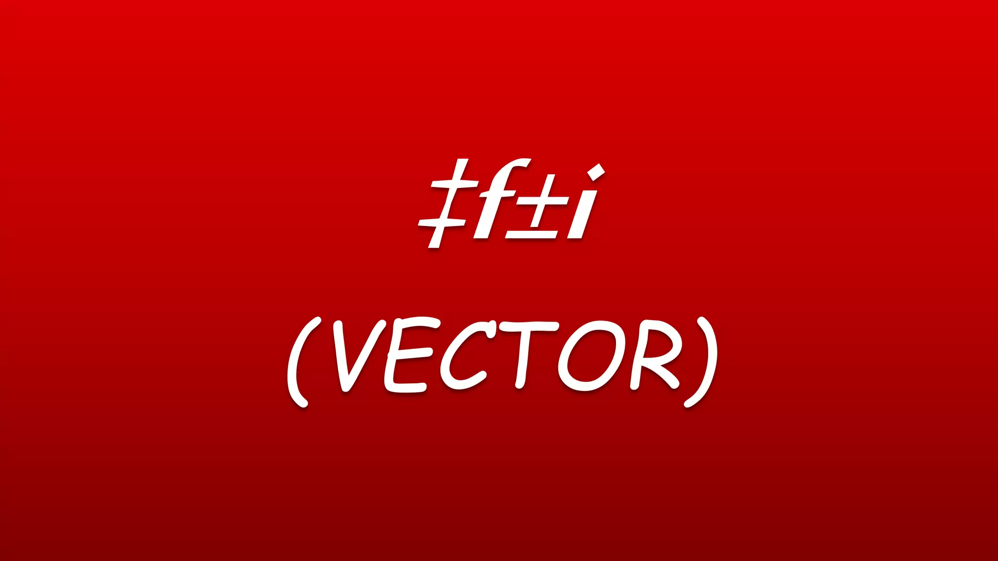 HSC Physics - Vector: Lecture 1 | PPSX