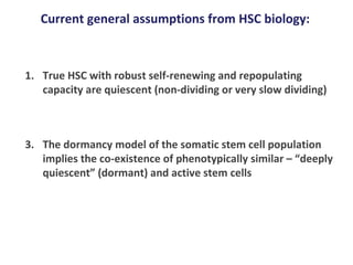 Hsc quiescence online | PPT