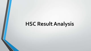 Hsc result analysis | PPTX